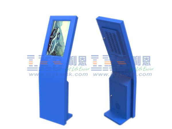 Quality Multi Color Interactive Touch Screen Information Kiosk Outstanding Self Service for sale
