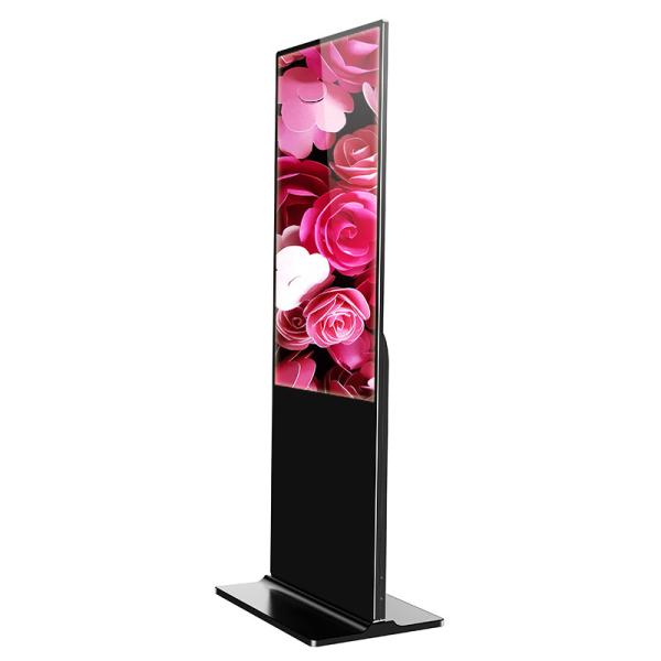 Quality 1920x1080 300cd/m2 Vertical Advertising Lcd Player Android5.0 for sale