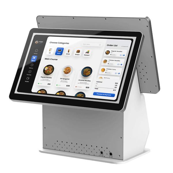 Quality Restaurant Self Service Checkout Kiosk Desktop Android Touch Screen Self Service for sale