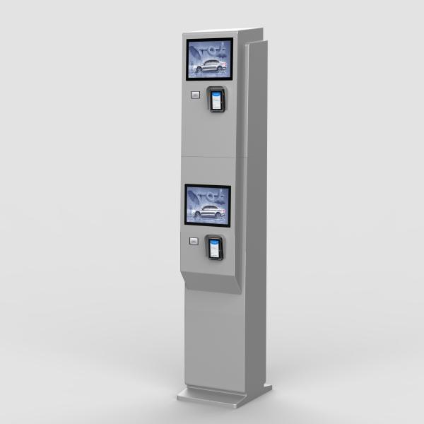 Quality 15-inch High-Brightness Outdoor Self-Service Payment Kiosk, Dual-Screen Design Suitable for Trucks and Cars, Independent and Convenient Payment for sale