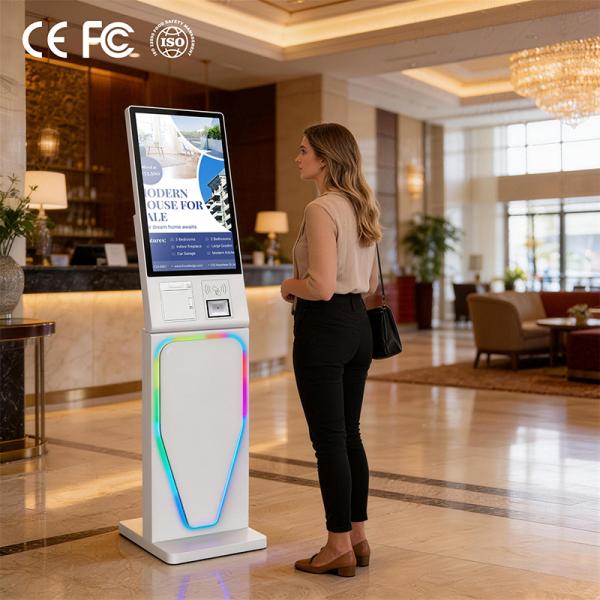 Quality 22inch Touchscreen Self-Ordering Payment Kiosk with SDK Function Multi-OS for sale