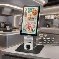 China Desktop Wall Mounted Self Ordering Kiosk Quick Service Restaurant Machine for sale
