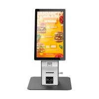 China Desktop Wall Mounted Self Ordering Kiosk Quick Service Restaurant Machine for sale