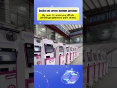LKS Factory self-service chiosco mostrando