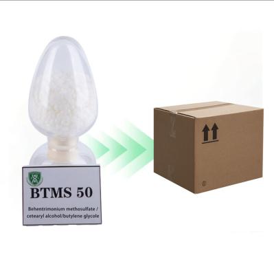 China Cosmetics Cationic Surfactant Raw Material BTMS 50 Emulsifier cas 81646-13-1 for sale
