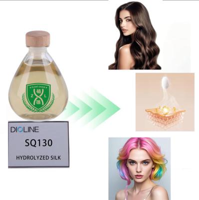 China SQ 130 Protein Hydrolyzed Silk In Hair Products Skin Care Repair Moisturizer for sale