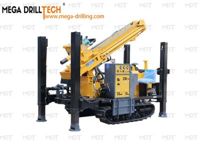 China Portable Water Well Hydraulic Crawler Drilling Rig With 65kw Yuchai Engine for sale