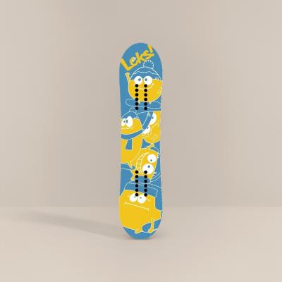 China Customized Logo Lightweight Friendly Kids Snowboard Freestyle Boards All Mountain Beginner Snowboard Resort ABS for sale