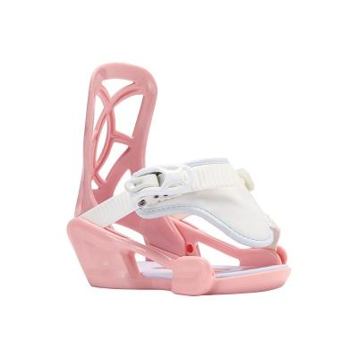 China Ski Binding Accessories Adjustable Customized Kid Popular Snowboard Bindings Logo Customized Logo Print OEM ODM Service for sale