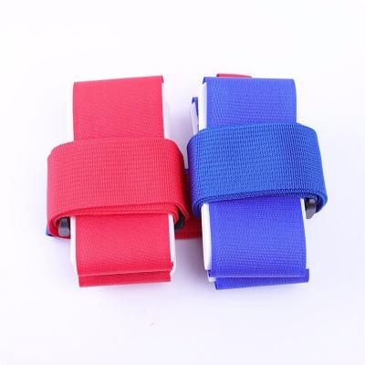 China Adjustable Length Sled Strap Handheld Skiing Strap White EVA Velcro Material Fixed Belt Shoulder Strap for sale