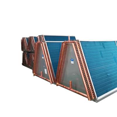 Cina Scambiatore di calore alettato in alluminio per condensatore frigorifero ROHS in vendita