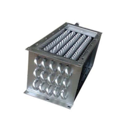 Cina Scambiatore di calore alettato 1.0Mpa Evaporatore a condensatore con aletta in rame D2 in vendita