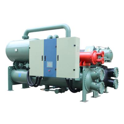 Cina refrigeratore raffreddato ad acqua del nichel 200ton raffreddato ad acqua Cop del refrigeratore in vendita