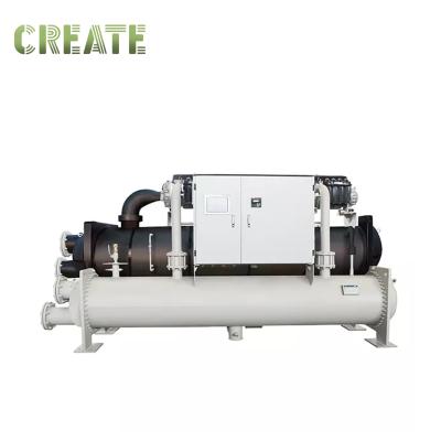 China Industrial Nickel Air Conditioner Water Cooled Condenser Unit R22 ASME for sale