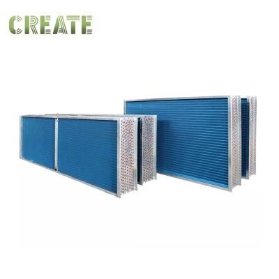 China Aluminium Waterkoeling Verdamper Koeling Luchtdroger Warmtewisselaar 100mm Te koop