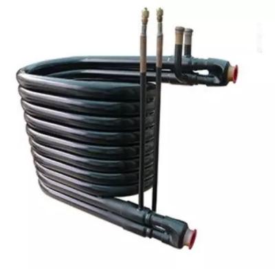 Cina Scambiatore di calore a serpentina coassiale personalizzato Scambiatore di calore a tubo liscio attorcigliato in titanio in vendita