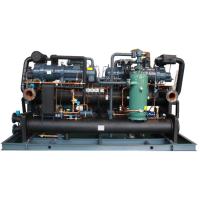 China Water Cooled Scroll Chiller Compressor Condenser PLC ​Energy Saving for sale