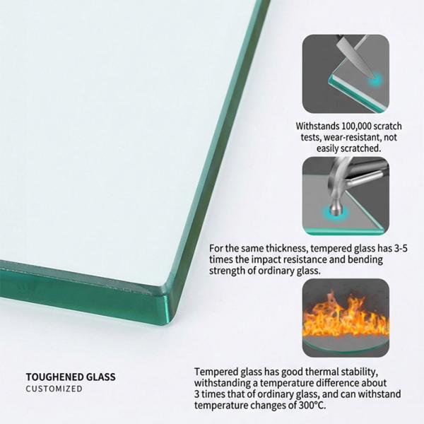 Quality 10+1.14PVB+10mm High‑Strength Laminated Tempered Glass, Explosion‑proof for sale