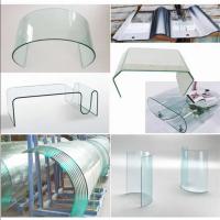 Quality High-quality curved tempered glass, 6-19mm, CE/EN 12150 certified for building for sale