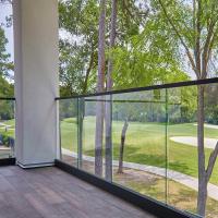 Quality 10/12mm Clear Tempered Railing Glass | For Curtain Wall, Stair, Hospital & for sale