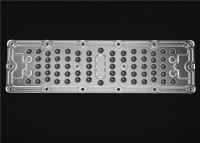 China PMMA LED Lens Array 90 Degree Beam Angle 236x70mm for 3030 Chips with 93% Transmittance for sale