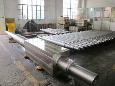 China Alloy Steel Forged Wind Turbine Shaft Sae4140/42crmo OEM For Hydraulic Generator for sale