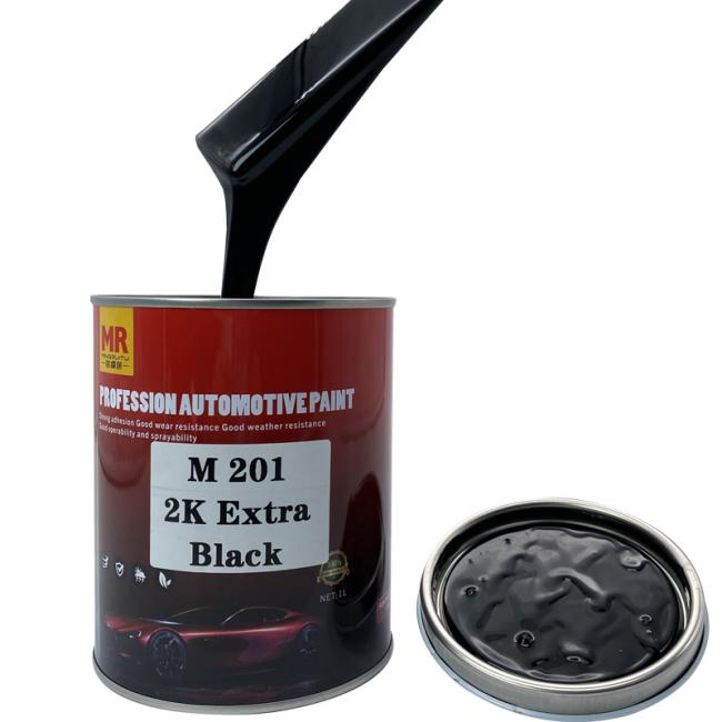 Chinese Famous Car Paint True Black Car Paint Mirror Black Car Paint 3
