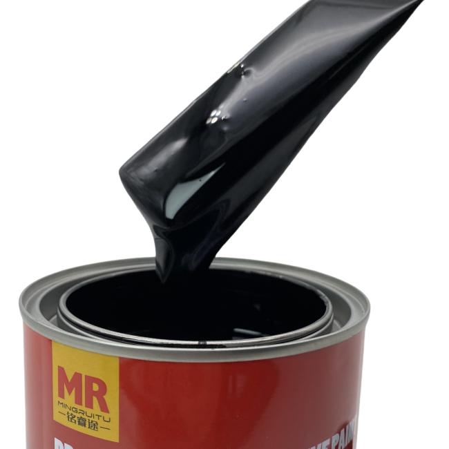 Cheap Spray Paint High Quality 2K Black Car Paint 4
