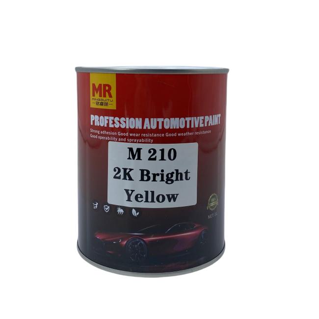 Wholesale Spray Paint 2K Yellow Free Samples Acrylic Paint Car Spray Painting 6