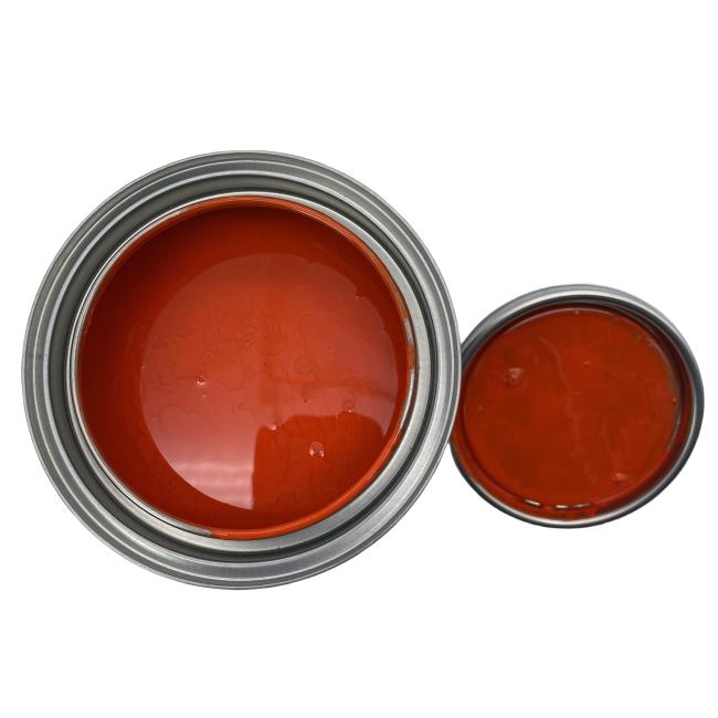 Wholesale 2K Paint for Metal Strong Weather Resistance Tangerine Red 2K Color Refinish Car Paint 5