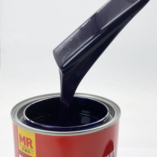 Car Paint Suppliers Mr Car Paint 1K Purple Blue Solid Car Paint 5