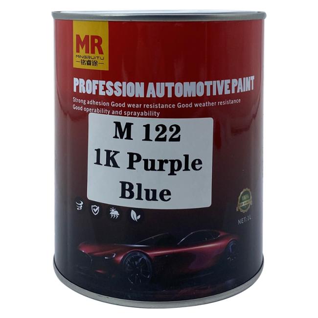 Car Paint Suppliers Mr Car Paint 1K Purple Blue Solid Car Paint 7