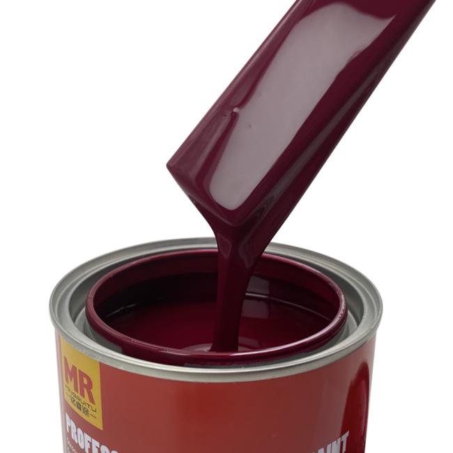 Wholesale 1K Rose Red Refinishes Car Paint protection Automotive Paint 5