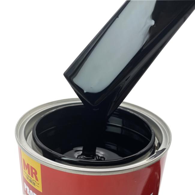 Hight Quality Acrylic Refinish Paint 1K Black Spray Paint for Car Color Paint 5