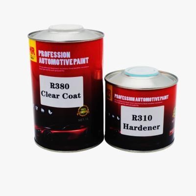 China High Gloss Automotive Clear Coat And Hardener 2k Car Clear Coat No Shrinkage for sale