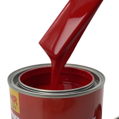 China M204 2K Reparación de pintura de automóviles de color rojo 1L / 4L / 20L paquete en venta