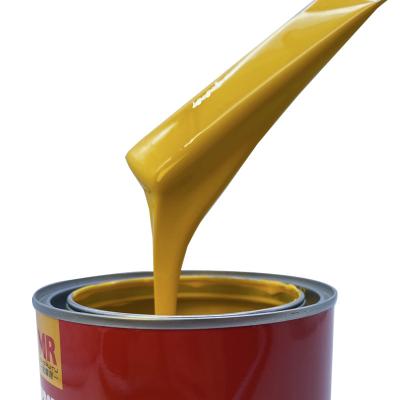 China M115 1K Medium Yellow Metallic Car Paint Anti Rust Automotive Color Paint Free Sample for sale