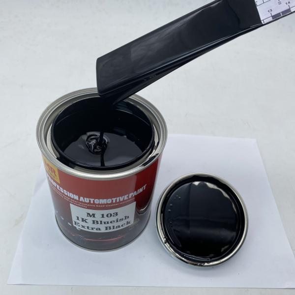 Quality M103 Blueish Black Acrylic Car Refinish Paint 1K Car Spray Paint Sophisticated for sale