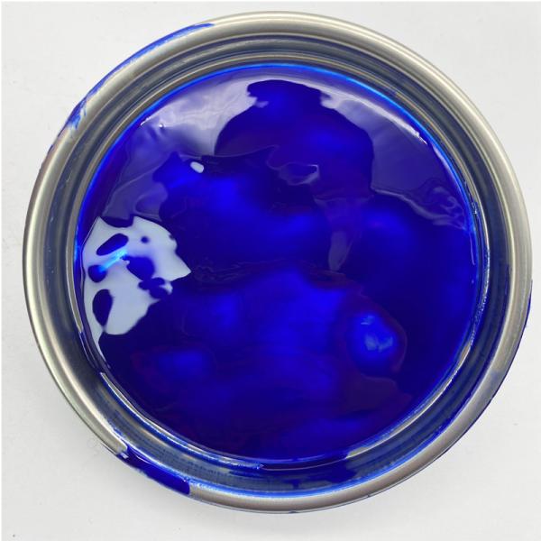Quality M124 1K Ultramarine Car Paint Good Adhesion Matte Black Car Paint for sale
