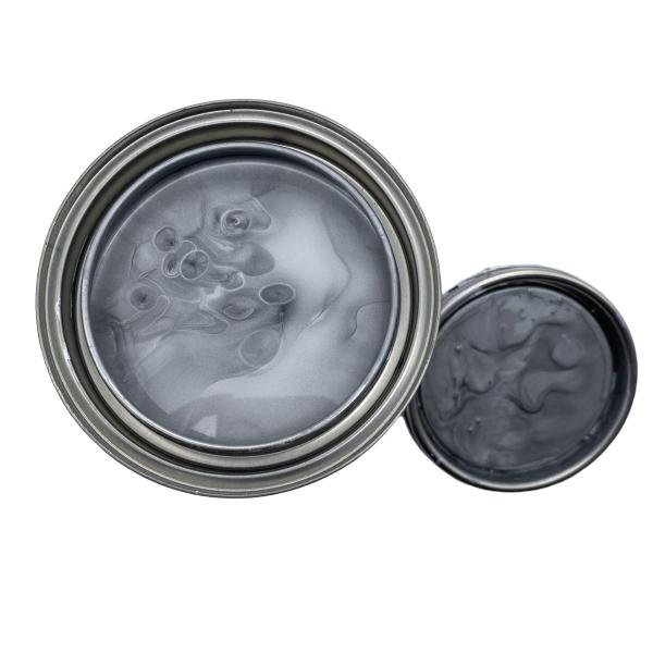 Quality M130 1K Extra Fine Silver Auto Paint Car Refinish Paints Weather Resistance for sale
