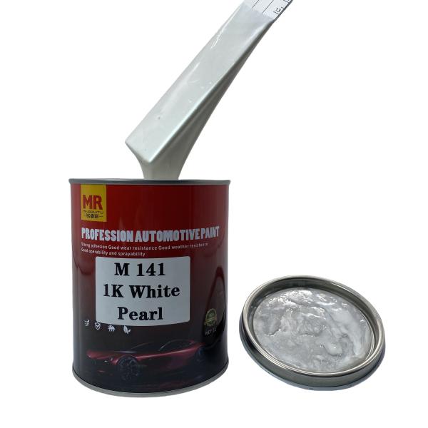 Quality M141 1K White Pearl Car Paint Automotive Touch Up Paint OEM With Multi Angle for sale