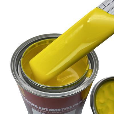 China M209 2K Lemon Yellow Greenish Tone Mixing Base Colorant Professional Automotive Refinish Paint for sale