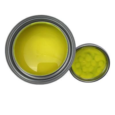 Cina M210 2K Tonalità Giallo Verde Brillante per Verniciatura Auto in vendita