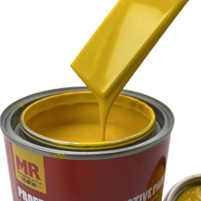China M211 2K Vernice per Ritrattamento Automobilistico Giallo Medio con Sfumature Verdognole e Sfumature Rossastre for sale