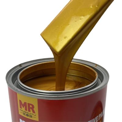 Cina M149 1K Oro Giallo Perla Automotive Basecoat Alto Cromo Giallo Perla in vendita