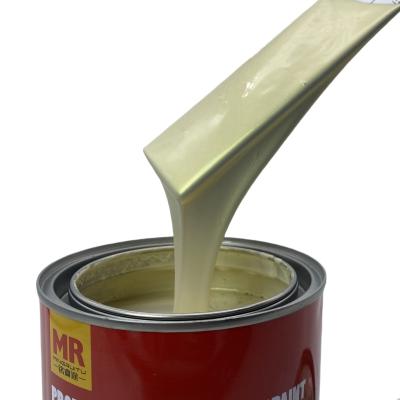 China M150 1K Platinum Gold Pearl Base Automotive Multi Angle Gold Metallic for sale