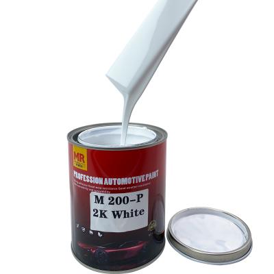 2k White Car Paint Repair Paint Car Paint Price Discount High Quality