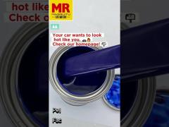 m124 1k ultramarine car paint good adhesion matte black car paint
