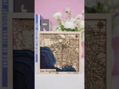 ACMER Laser Engraving Machine LA Map Layer Art