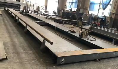 Cina Industrial Truck Scales Electronic 100 ton Weight Truck Scale 120t weighbridge 80tons in vendita